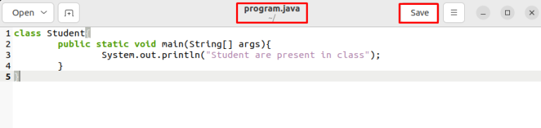 How To Run A Java Program In Terminal Its Linux Foss