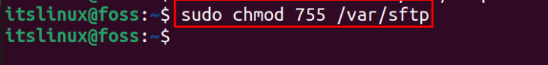 How To Install And Set Up Sftp Server In Ubuntu 2204 Its Linux Foss