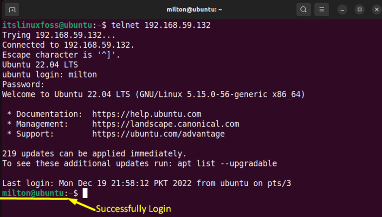 How to Use Linux Telnet Command? – Its Linux FOSS