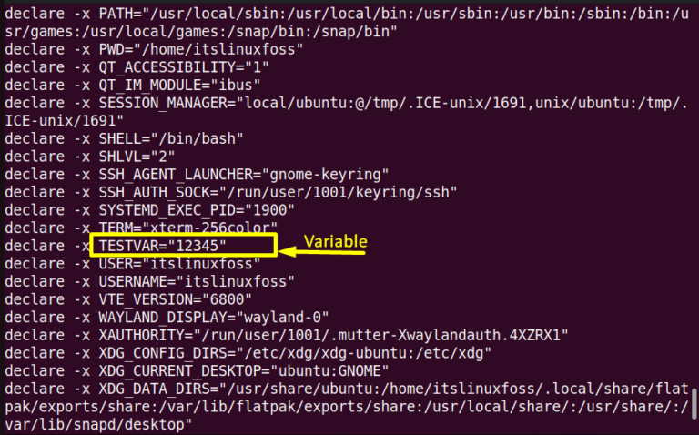 Linux export Command With Examples – Its Linux FOSS