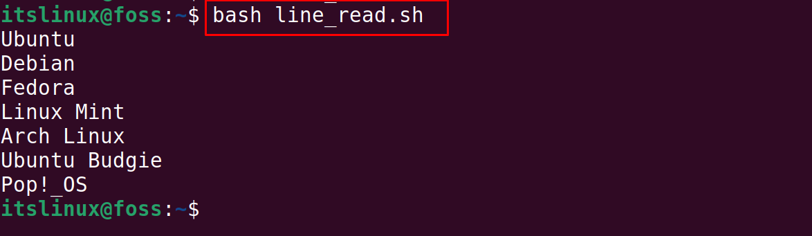 How To Read A File Line By Line In Bash Its Linux Foss