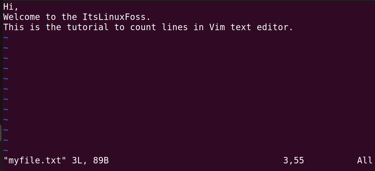 How To Show Line Numbers In Vim Vi Its Linux Foss