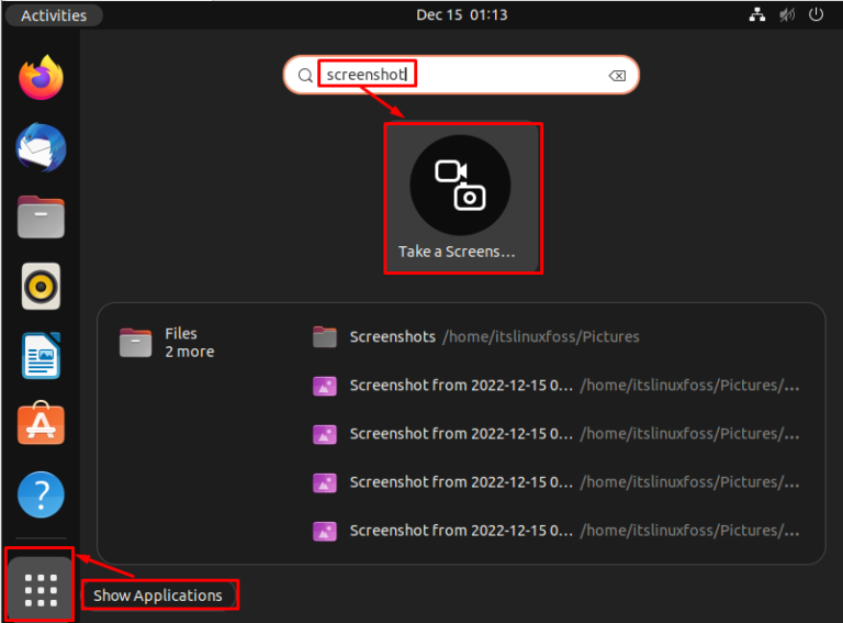 How to Take a Screenshot on Linux? – Its Linux FOSS