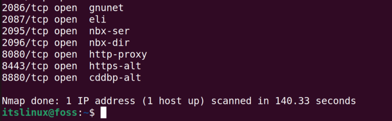 How to Use Nmap to Scan All Ports? – Its Linux FOSS