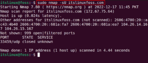 How to Use Nmap to Scan All Ports? – Its Linux FOSS