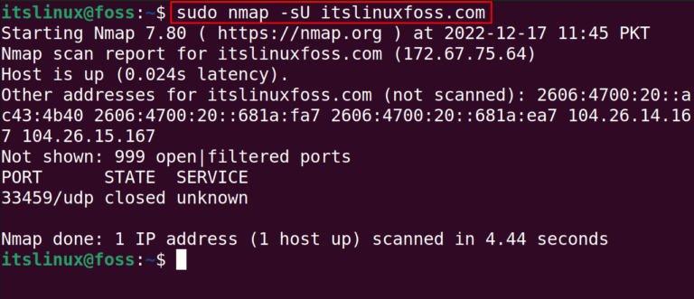 How to Use Nmap to Scan All Ports? – Its Linux FOSS
