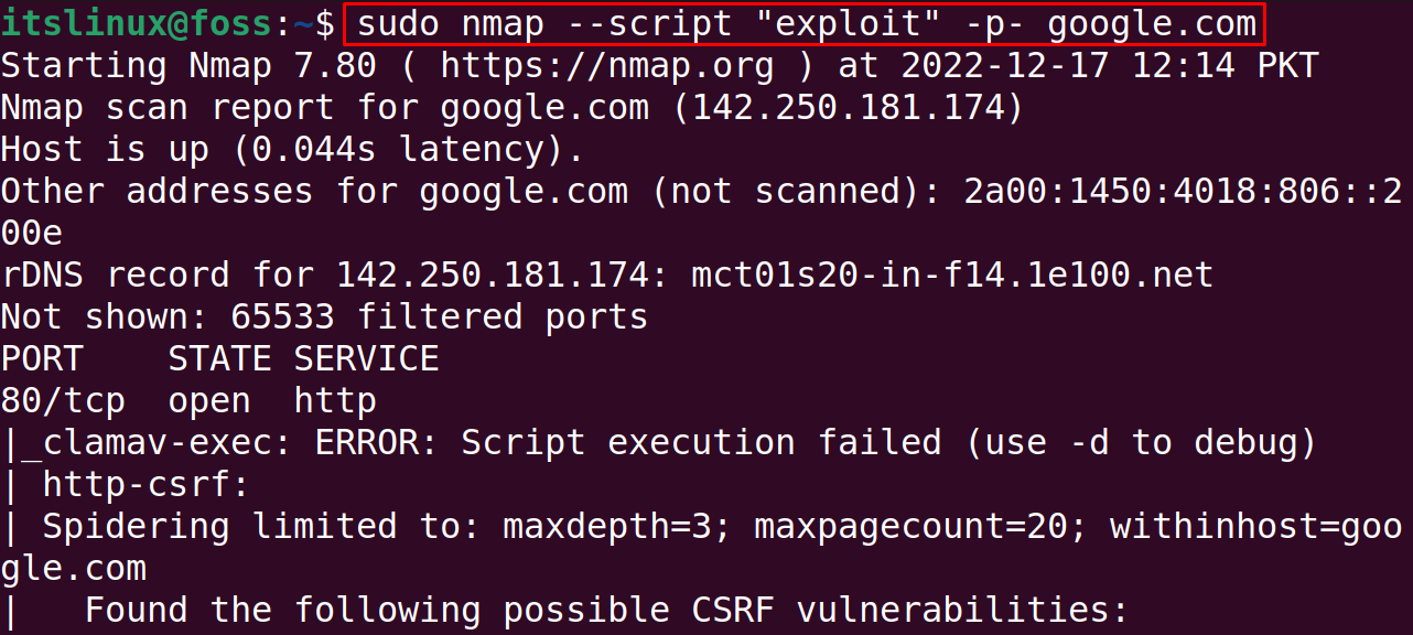 How to Use Nmap to Scan All Ports? – Its Linux FOSS