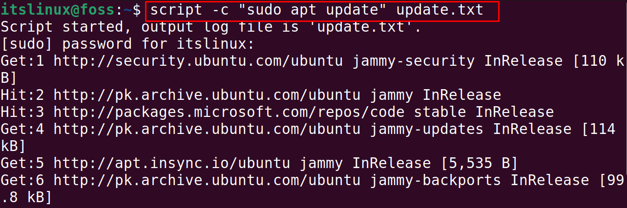 How To Use Script Command In Linux Its Linux Foss