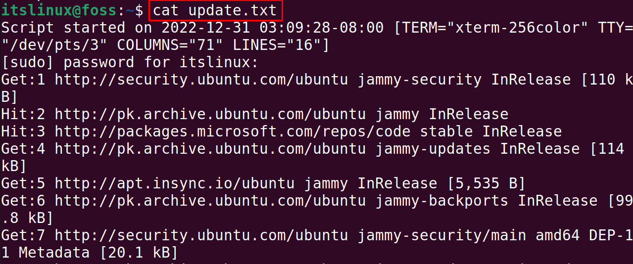 How To Use Script Command In Linux Its Linux Foss