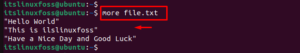 How to Display Contents of a Text File on Command Line Linux? – Its ...
