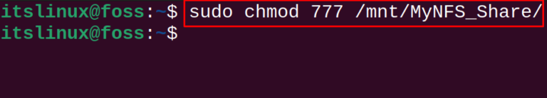 How to Install and Configure an NFS Server on Ubuntu 22.04? – Its Linux FOSS