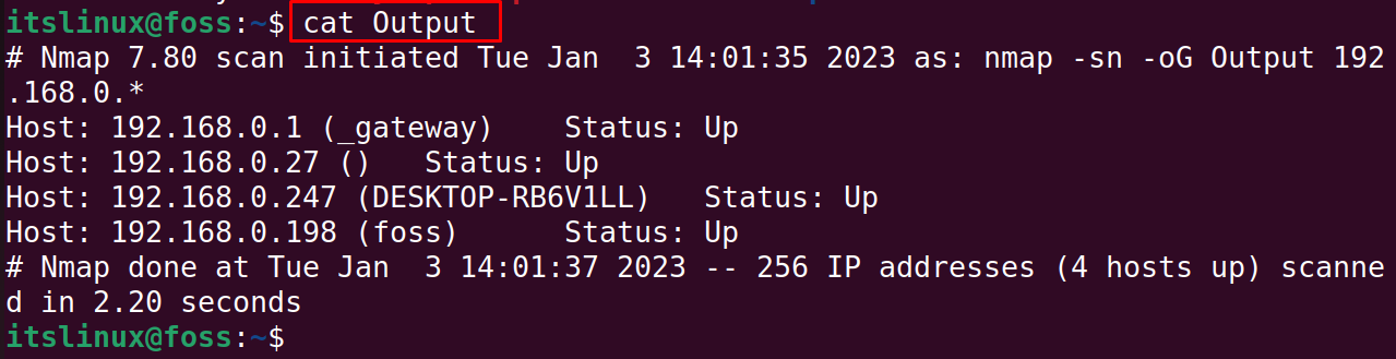 How To Scan Ip Ranges Using Nmap Its Linux Foss