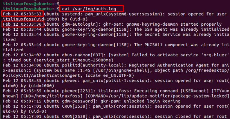How To Find Last Login on Linux? – Its Linux FOSS