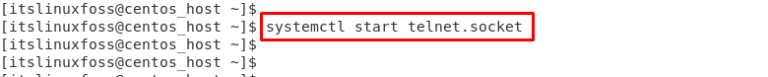 How to Install and Configure Telnet in CentOS? – Its Linux FOSS