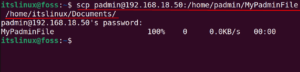 SCP Remote to Local – Its Linux FOSS