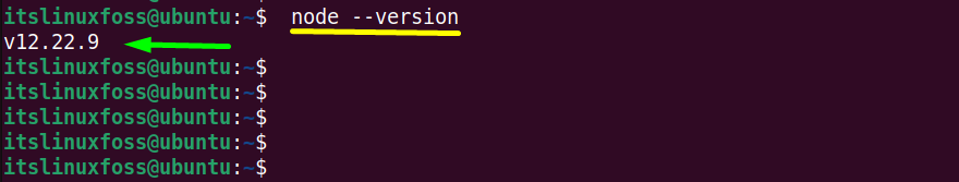 How To Update Nodejs Version In Ubuntu Command Line Its Linux Foss