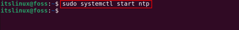Commands to Sync Time with NTP Server in Linux – Its Linux FOSS