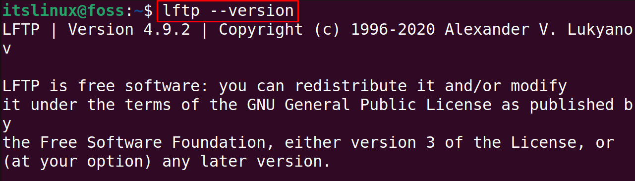 Lftp Command In Linux Its Linux Foss