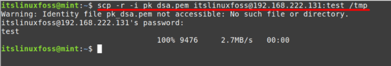 How to Use SCP with PEM File? – Its Linux FOSS
