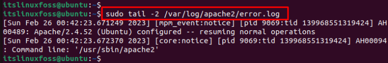 Where are Apache File Access Logs Stored in Ubuntu? – Its Linux FOSS