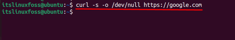 How To Hide Curl Output In Linux Its Linux Foss