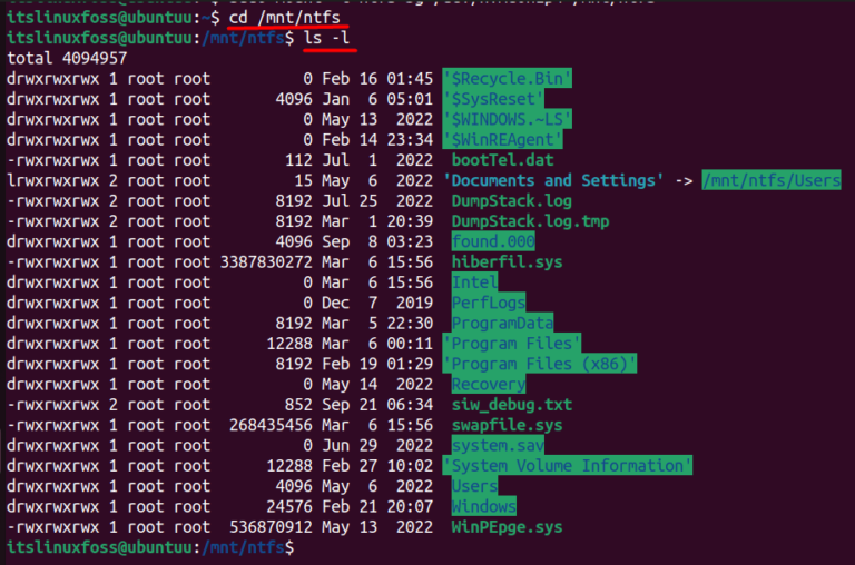 How To Access Windows Files From Ubuntu Its Linux Foss