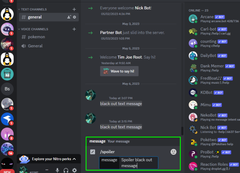 How To Black Out Text On Discord Desktop Its Linux FOSS how-to-black-out-text-on-discord-desktop-its-linux-foss