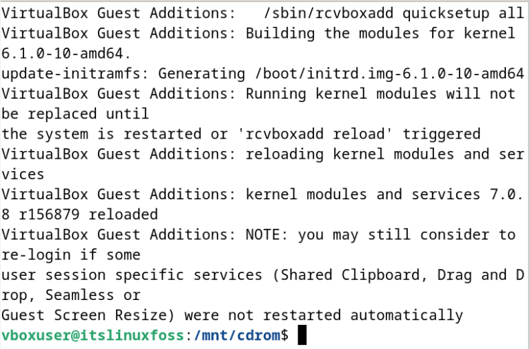 How To Install Virtualbox Guest Additions On Debian 12 Its Linux Foss