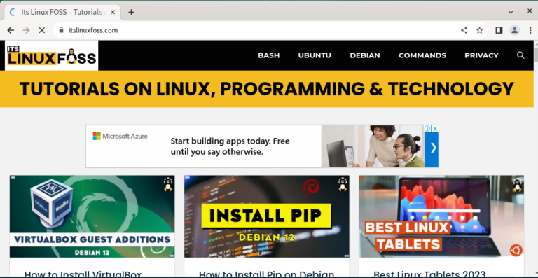 How to Install and Use Google Chrome Web Browser on Debian 12 – Its Linux FOSS