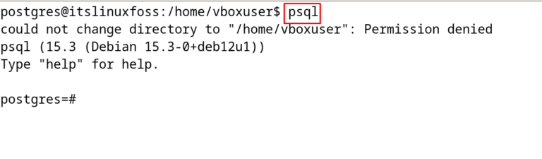 How to Install PostgreSQL on Debian 12 – Its Linux FOSS