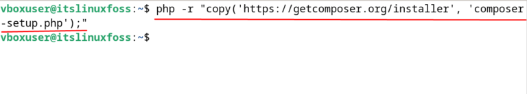 How To Install And Use Php Composer On Debian 12 Its Linux Foss
