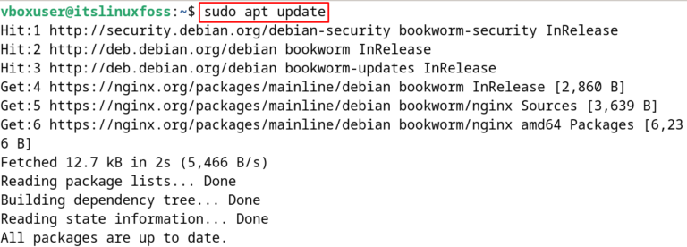 How To Install Nginx On Debian 12 Linux Its Linux Foss