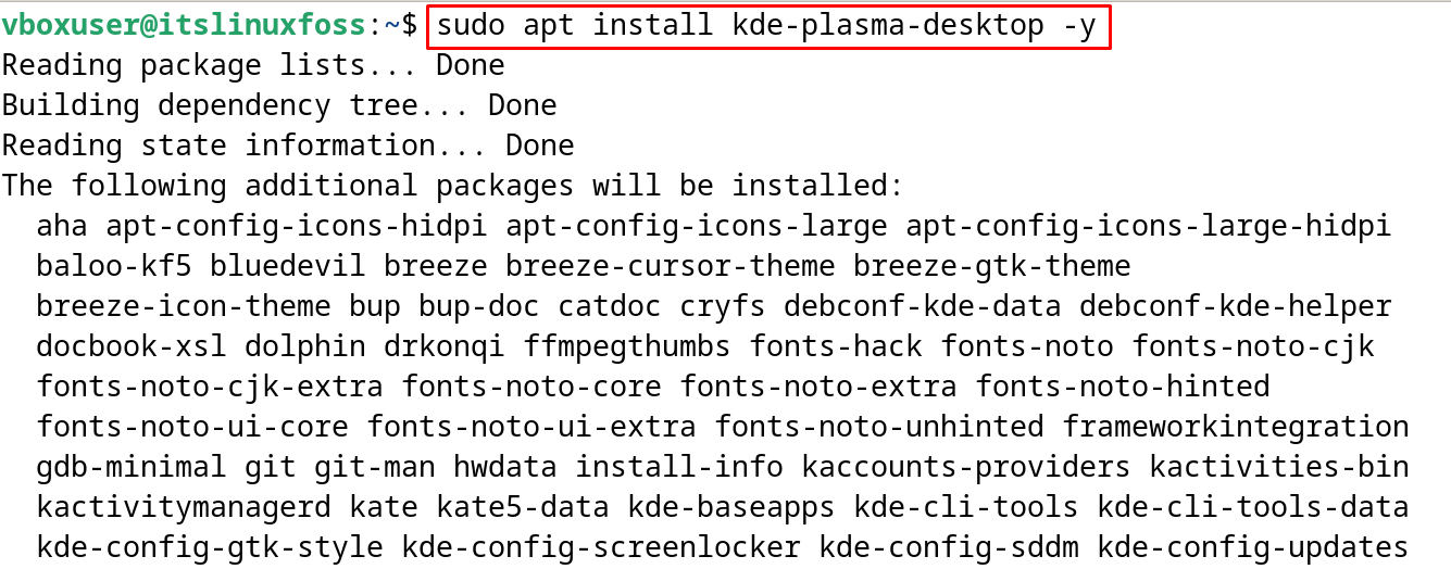 How to Install KDE Plasma Desktop on Debian 12 – Its Linux FOSS