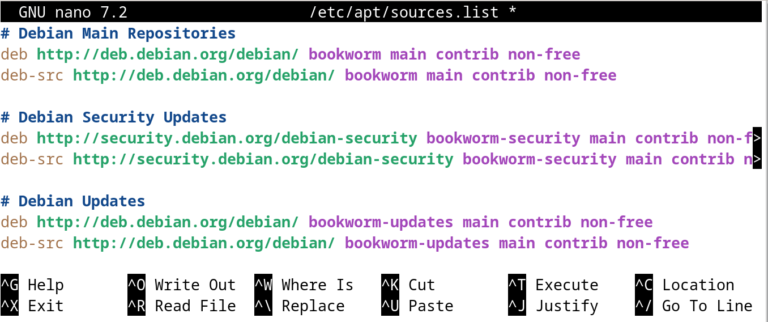 How To Configure Sourceslist On Debian 12 Its Linux Foss