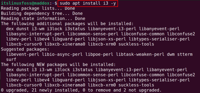 How to Install i3 Window Manager on Ubuntu – Its Linux FOSS