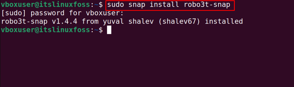 How to Install Robo 3T on Ubuntu 22.04 – Its Linux FOSS
