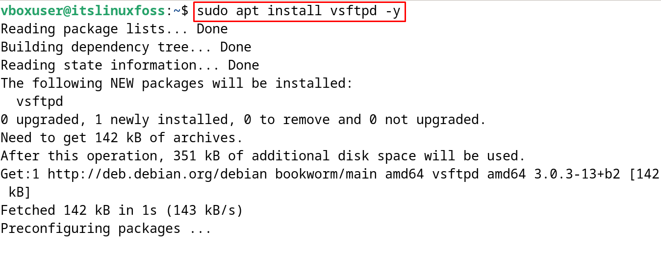 How To Setup Ftp Server With Vsftpd On Debian 12 Its Linux Foss