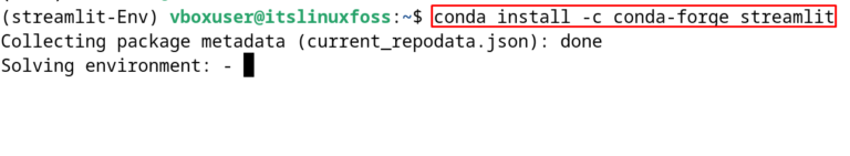 How to Install Streamlit on Linux – Its Linux FOSS