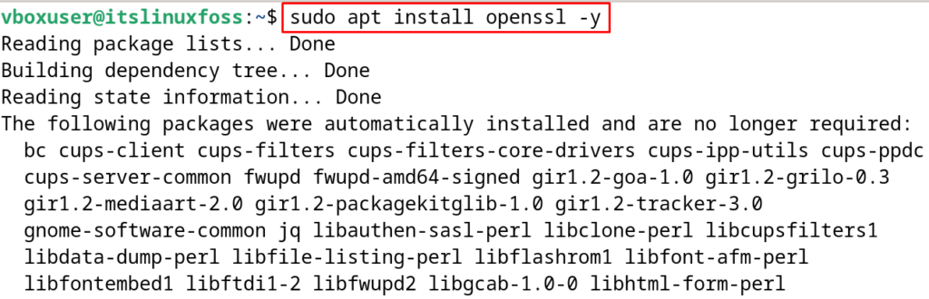 How to Install OpenSSL on Debian 12 – Its Linux FOSS