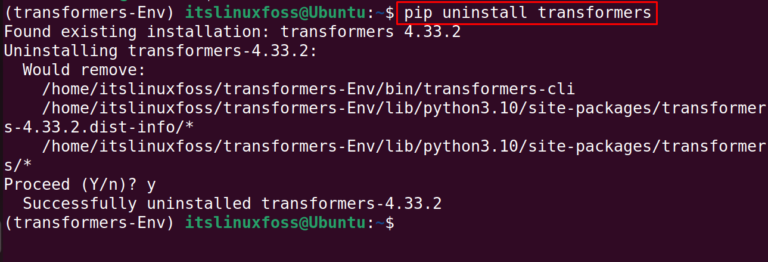 How to Install Hugging Face Transformers Library on Ubuntu – Its Linux FOSS