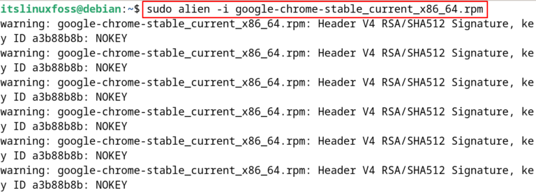 How to Install RPM Packages on Debian 12 – Its Linux FOSS