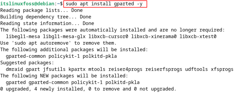 How to Resize a Partition in Debian 12 – Its Linux FOSS