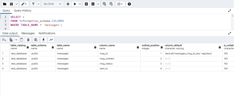 How To Describe a Table in PostgreSQL – Its Linux FOSS