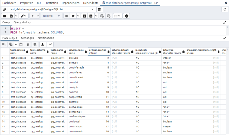 How To Describe A Table In Postgresql Its Linux Foss