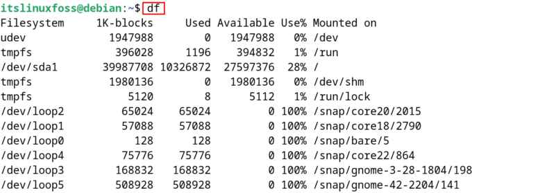 How to Mount and Unmount Drives on Debian 12 – Its Linux FOSS