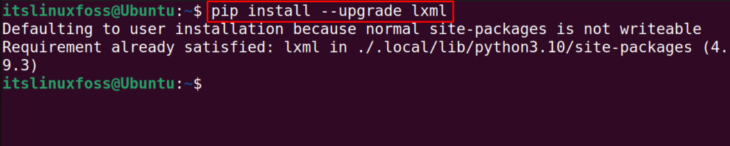How to Update/Upgrade a Package Using pip – Its Linux FOSS