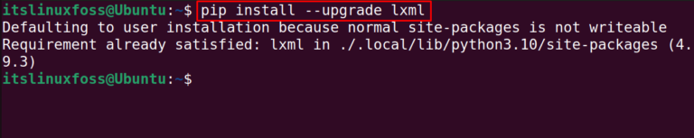 How to Update/Upgrade a Package Using pip – Its Linux FOSS