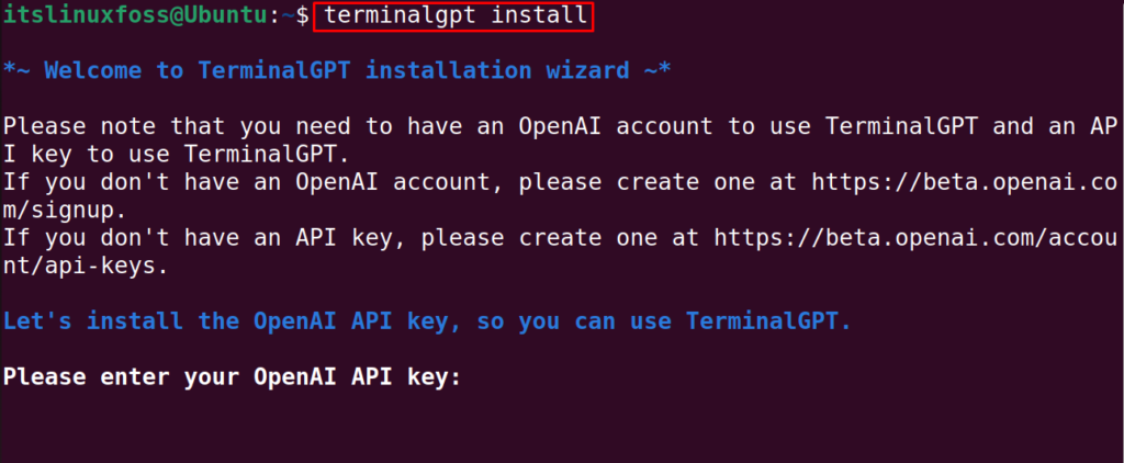 How to Use ChatGPT in Linux Terminal – Its Linux FOSS