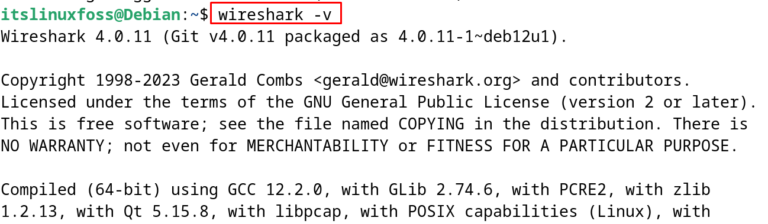 How to Install Wireshark on Debian 12 – Its Linux FOSS