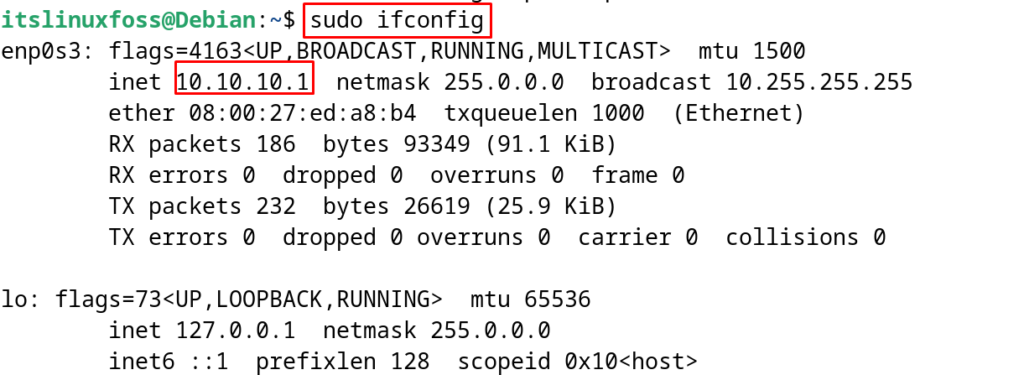 How to Change the IP Address on Debian 12 – Its Linux FOSS